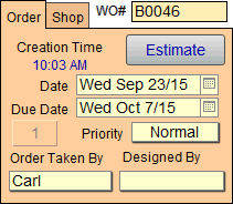 Shop Management Section