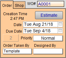 Create Work Order Templates