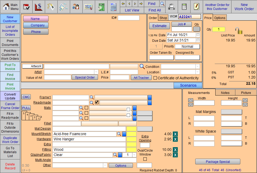 Work Orders Overview