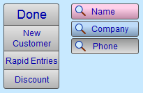 Invoice Line Item Entry Screen